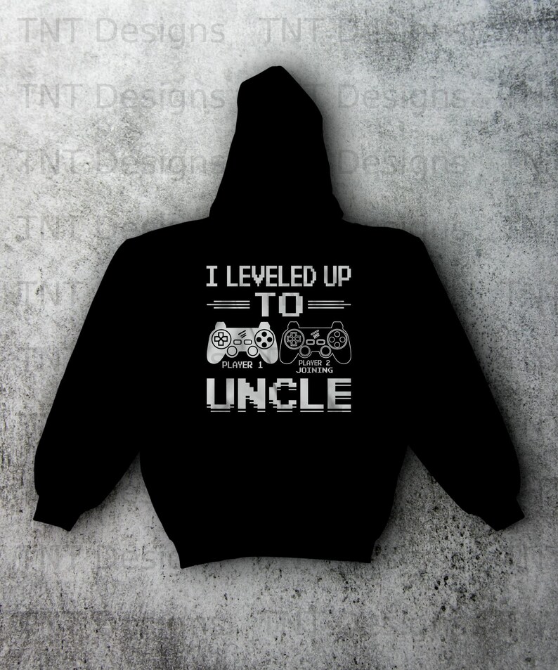 I Leveled up to Uncle Digital Png File, Instant Download, Gaming Uncle ...
