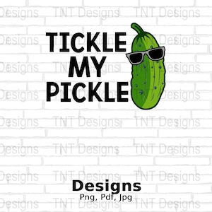 Tickle My Pickle Digitale PNG-Datei, Sofortiger Download, lustiges ...