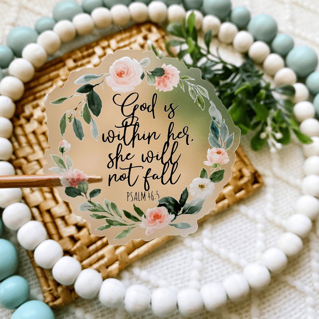 Faith Sticker Christian Sticker Scripture Stickers Best - Etsy
