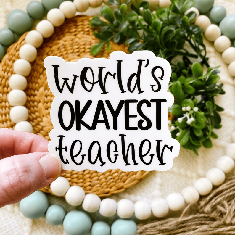 Teacher Decals Funny Teacher Gift Classroom Stickers | Etsy