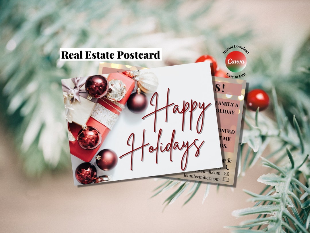 Holiday Real Estate, Real Estate Marketing, Christmas Real Estate ...