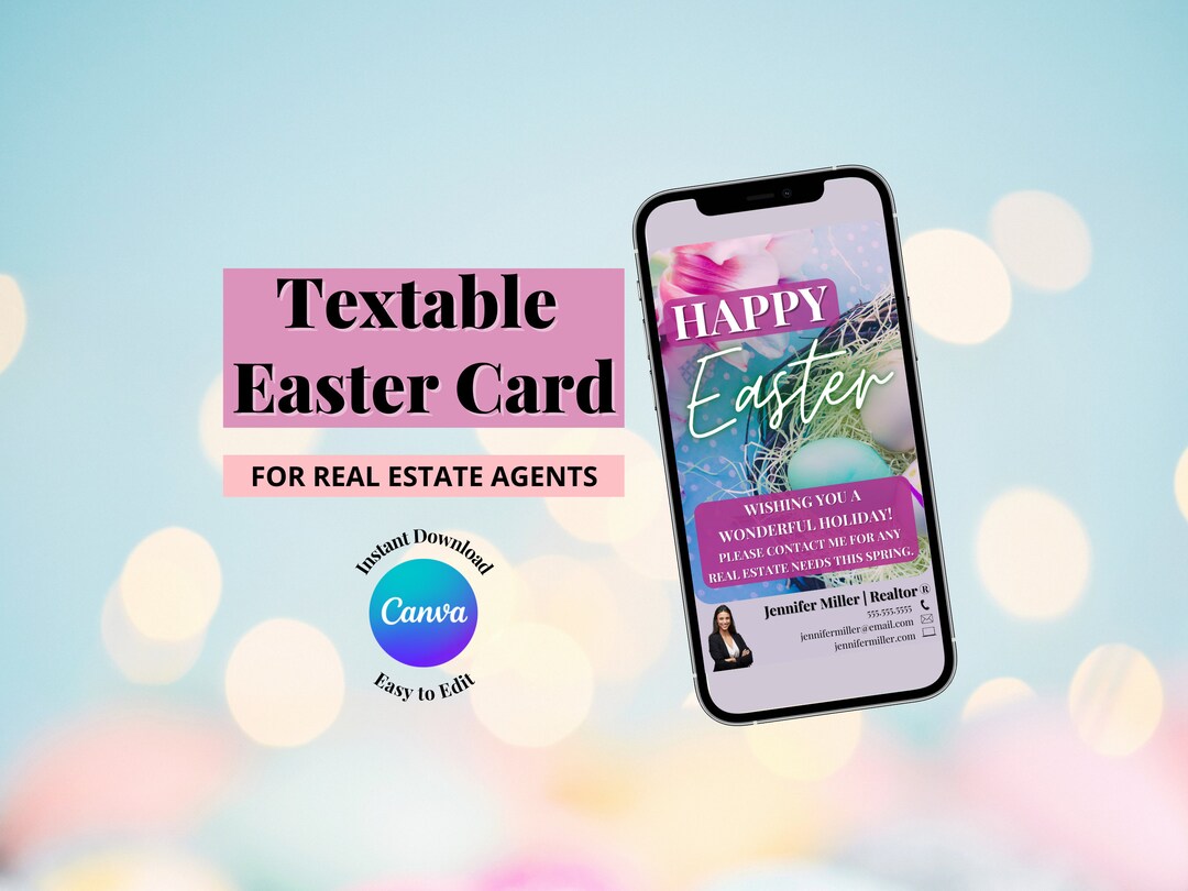 Real Estate Easter, Real Estate Marketing, Easter Real Estate, Realtor ...