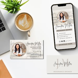 Digital Business Card, Insurance Agent Business Card, Insurance Agent ...