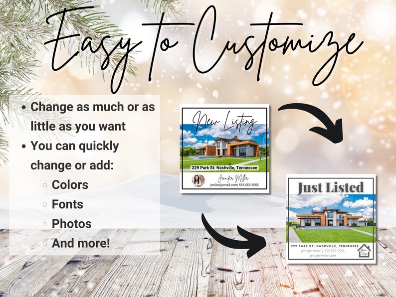December Real Estate Posts, Real Estate December, Winter Real Estate ...