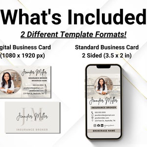 Digital Business Card, Insurance Agent Business Card, Insurance Agent ...