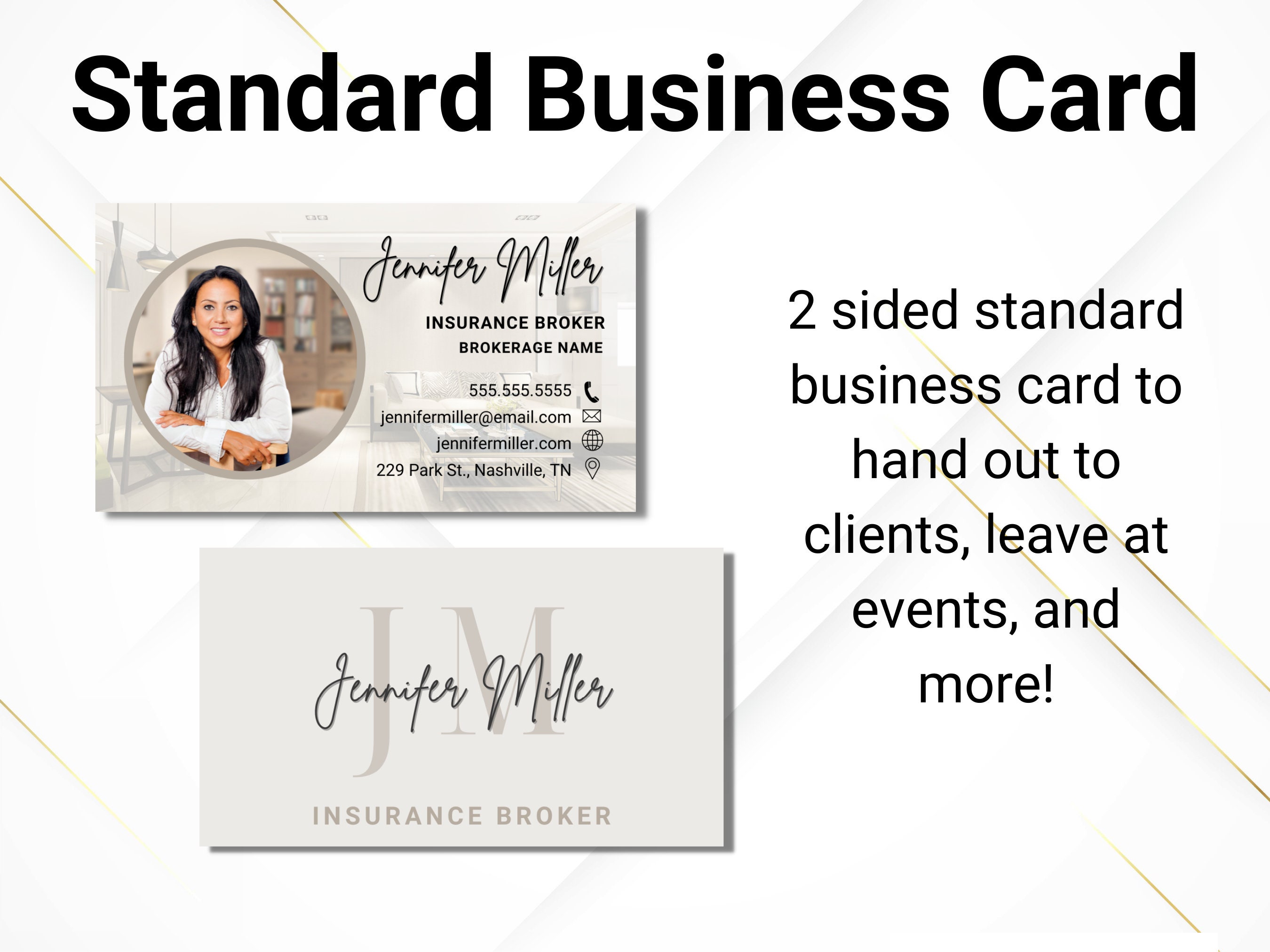 Digital Business Card, Insurance Agent Business Card, Insurance Agent ...