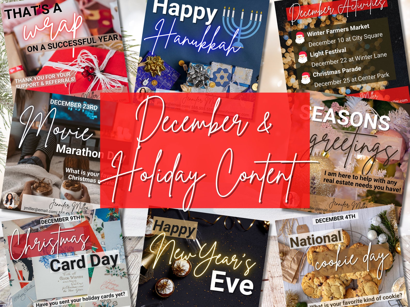 December Real Estate Posts, Real Estate December, Winter Real Estate ...