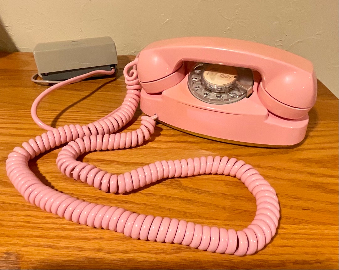 1969 Pink Princess Phone - Etsy