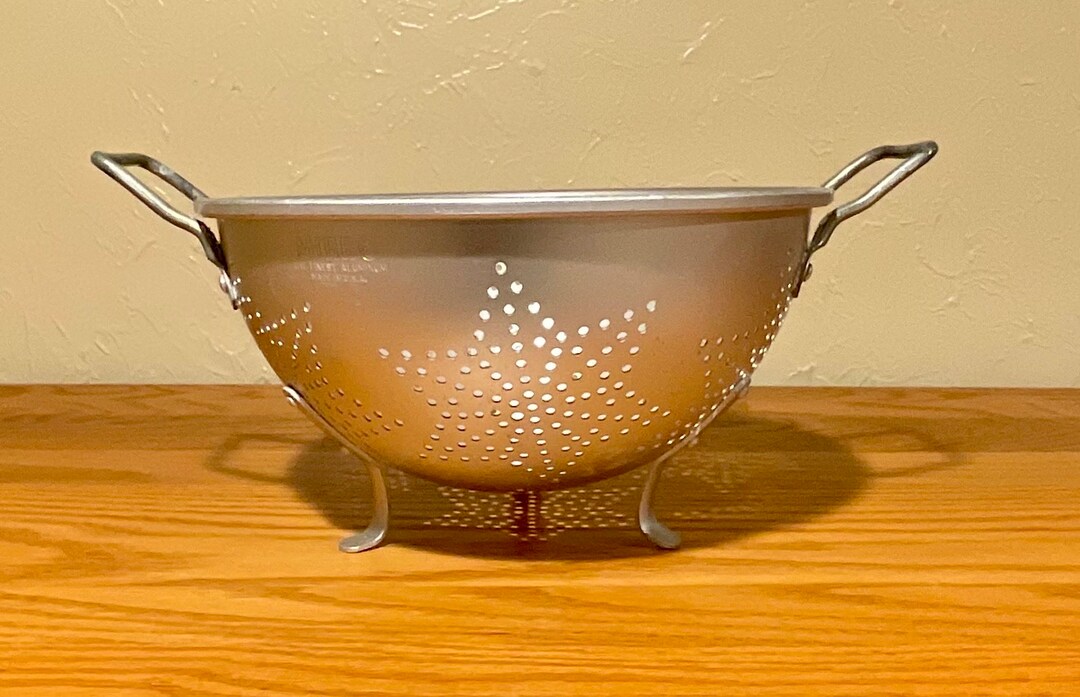 Mirro Aluminum Star Colander/strainer - Etsy