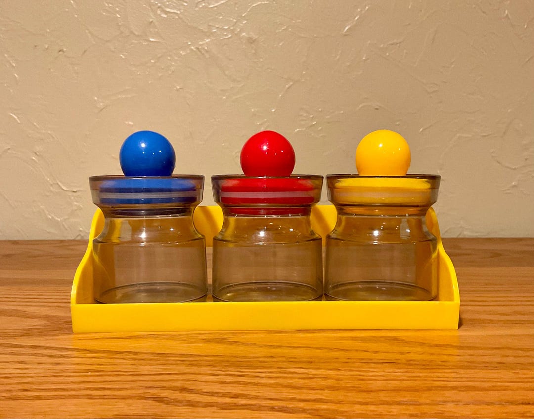 Vintage Plastic Storage Containers - Etsy