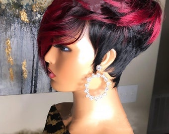 Pixie Wig | Etsy