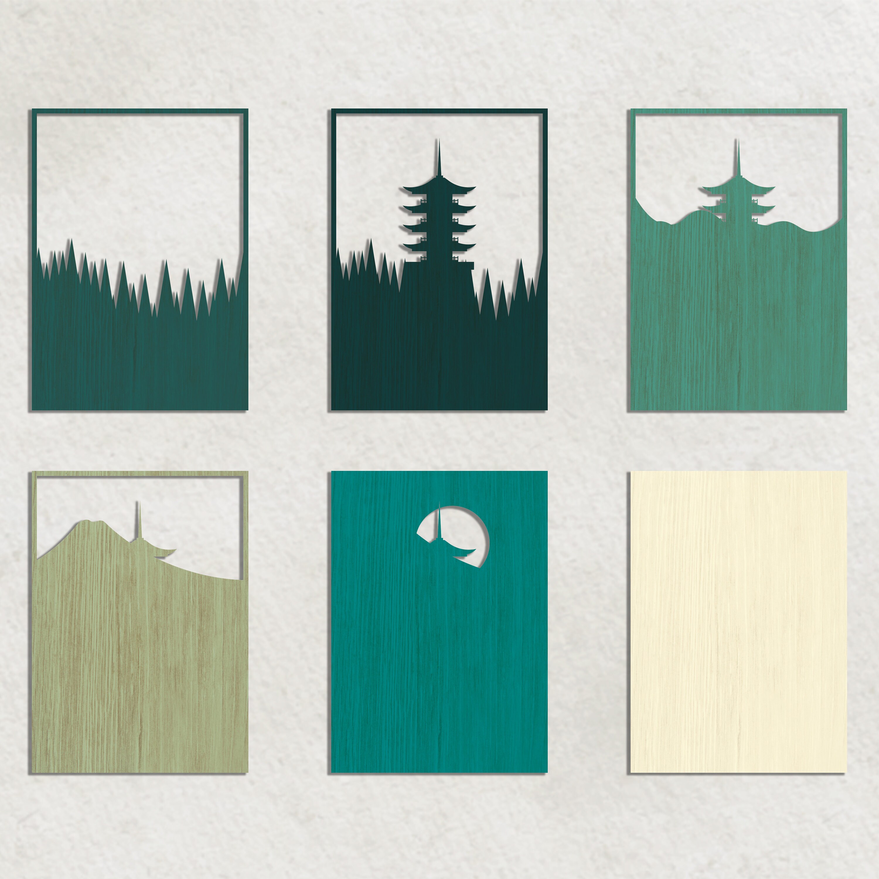 Digital File 6 Layer Laser Cut Files DXF SVG Multi-layer - Etsy