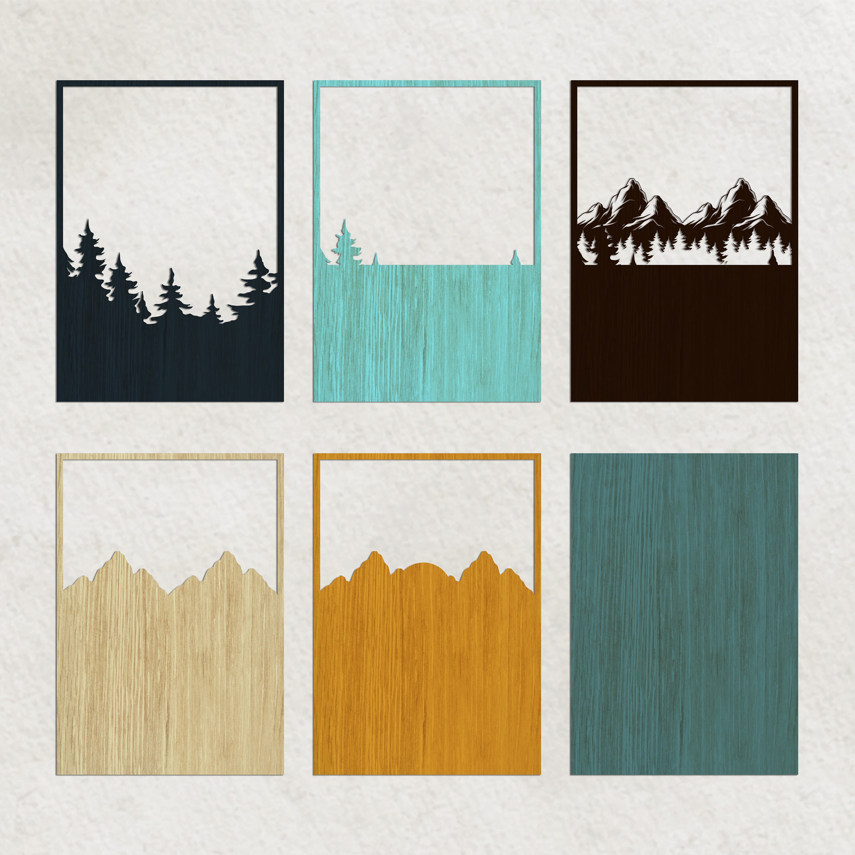 Digital File 6 Layer Laser Cut Files DXF SVG Multi-layer - Etsy Canada