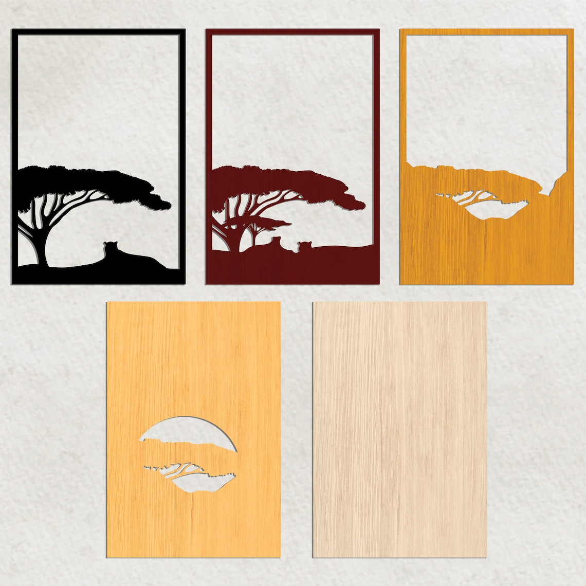 Digital File 5 Layer Laser Cut Files DXF SVG Multi-layer - Etsy