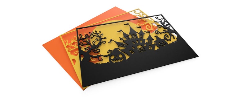 Digital File - 3 Layer Laser Cut Files, DXF, SVG, Multi-layer Files ...
