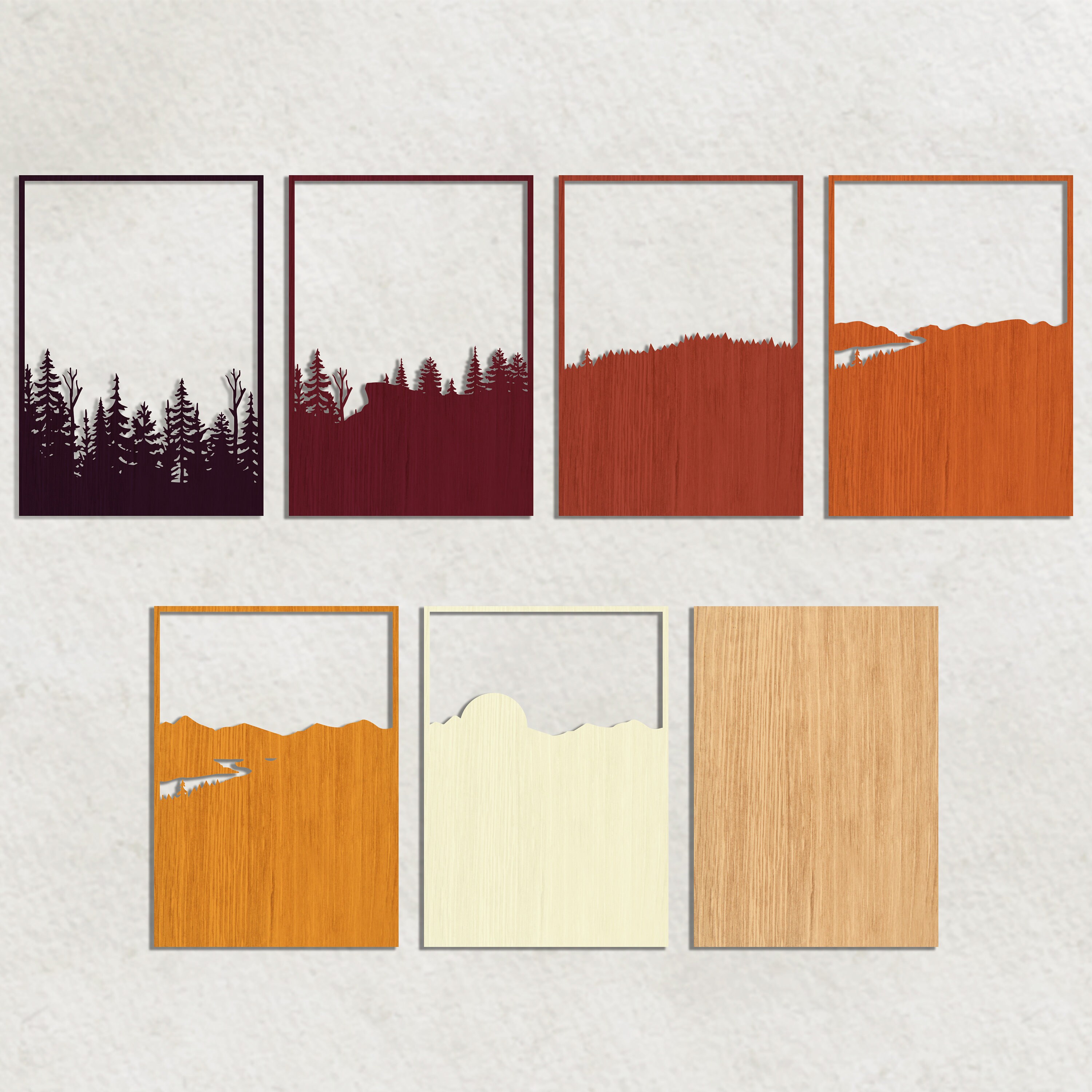 Digital File 7 Layer Laser Cut Files DXF SVG Multi-layer - Etsy