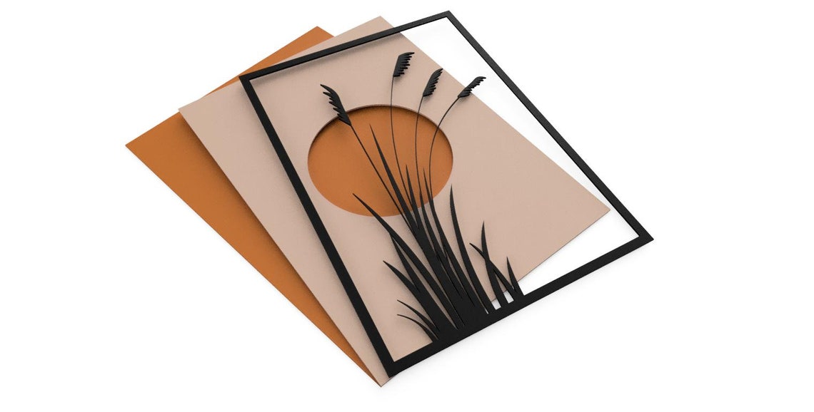 Digital File 3 Layer Laser Cut Files DXF SVG Multi-layer - Etsy