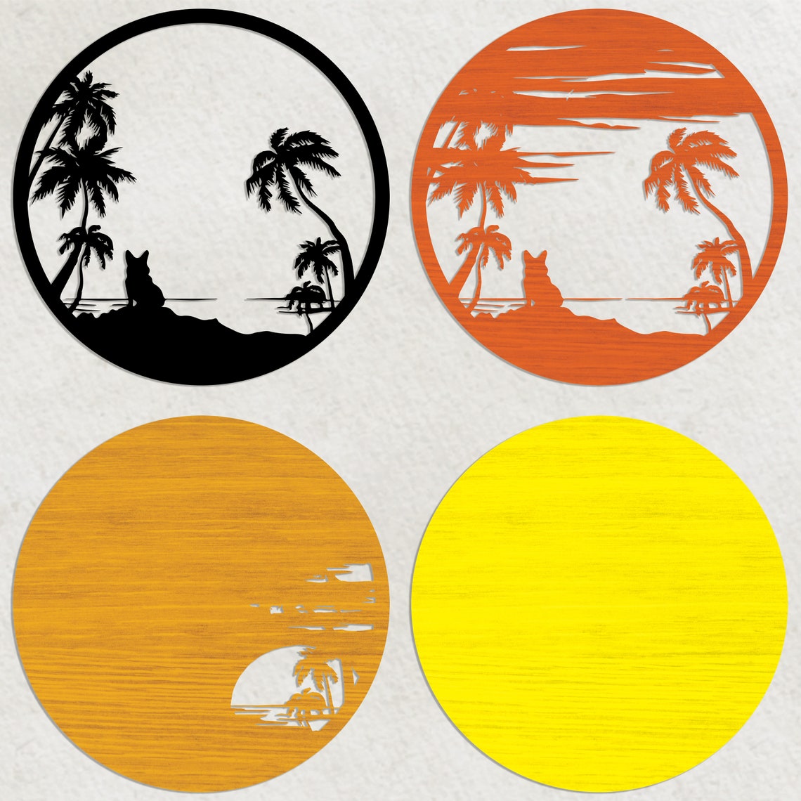 Digital File 4 Layer Laser Cut Files DXF SVG Multi-layer - Etsy