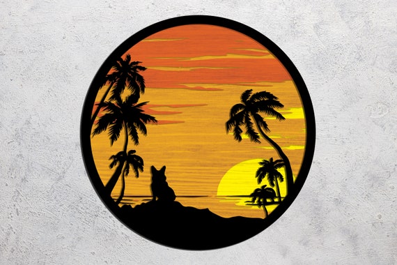 Digital File 4 Layer Laser Cut Files DXF SVG Multi-layer - Etsy