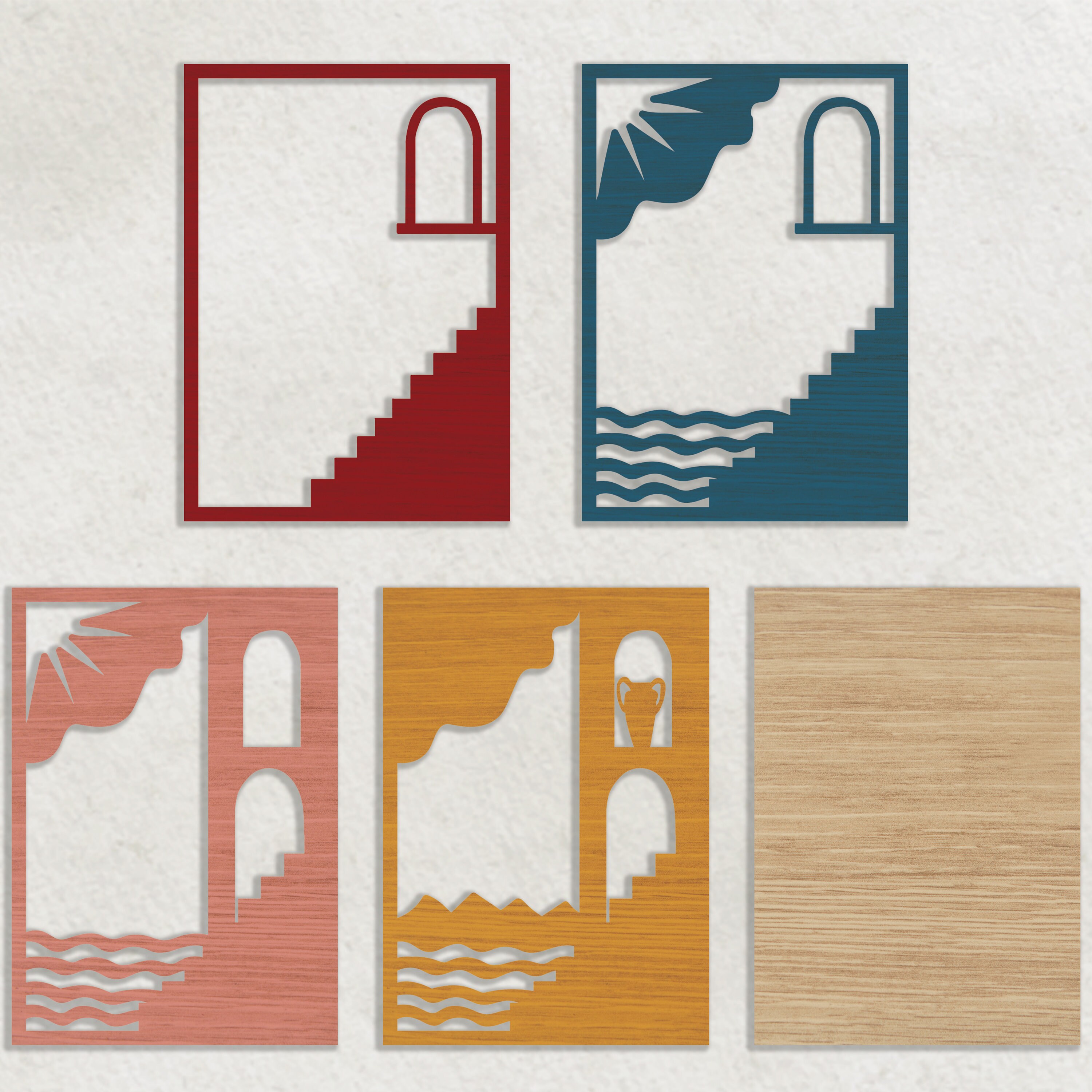 Digital File 5 Layer Laser Cut Files DXF SVG Multi-layer - Etsy India