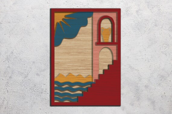 Digital File 5 Layer Laser Cut Files DXF SVG Multi-layer | Etsy