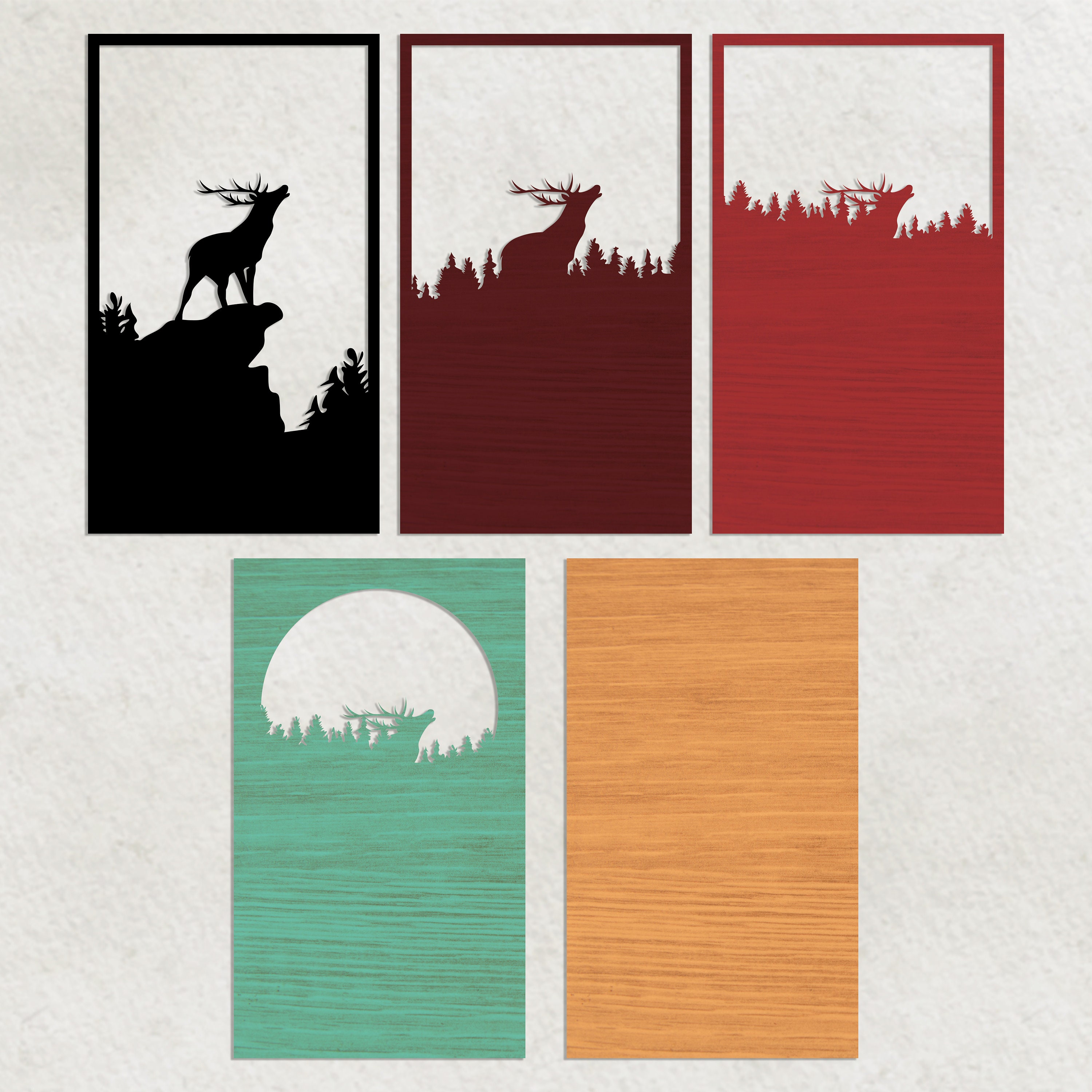 Digital File 5 Layer Laser Cut Files DXF SVG Multi-layer - Etsy