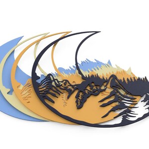 Digital File 4 Layer Laser Cut Files, DXF, SVG, Multi-layer Files ...
