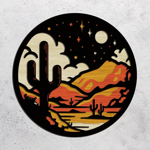 Digital File 4 Layer Laser Cut Files DXF SVG Multi-layer - Etsy