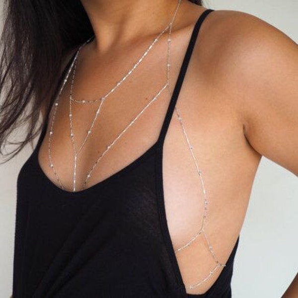 Body Chain Jewelry Etsy