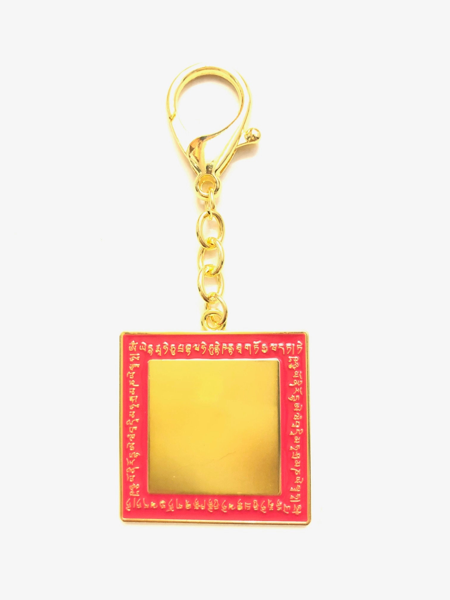 Feng Shui Three Celestials Mirror Amulet Keychain for 2023 - Etsy
