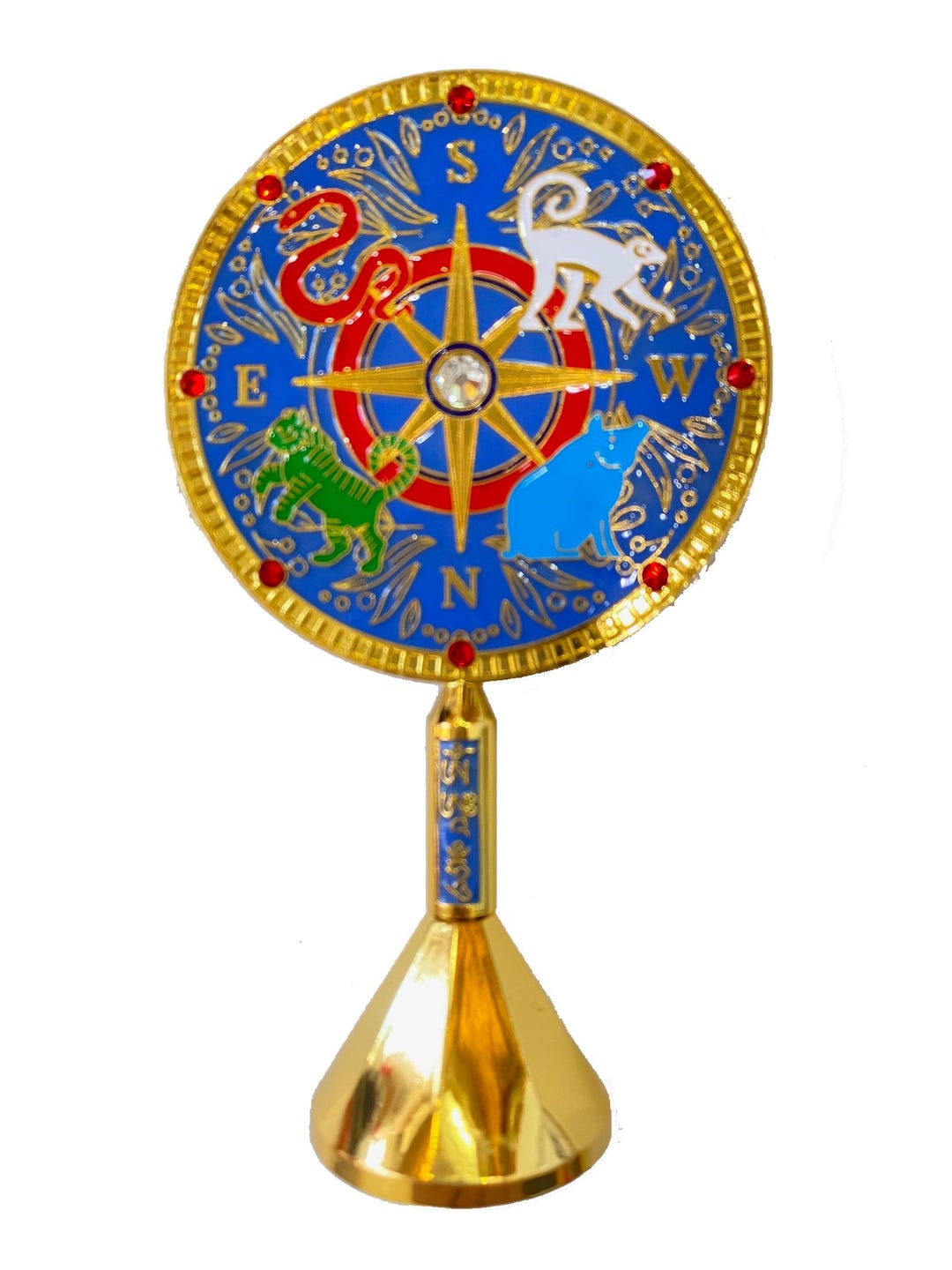 The 4 Element Cross Mirror Feng Shui - Etsy