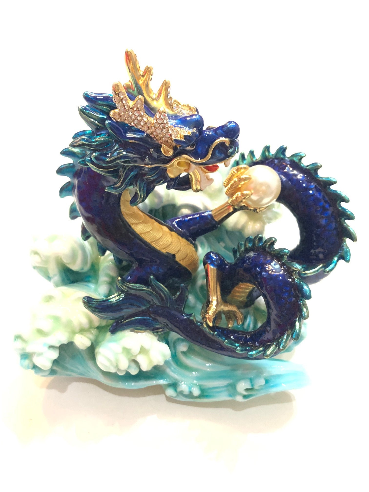 2024 Feng Shui Azure Dragon With Waves - Etsy