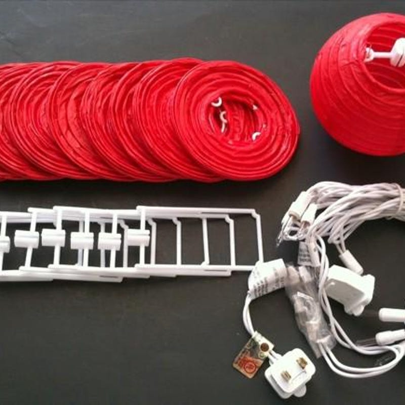 String Japanese Lanterns - Etsy