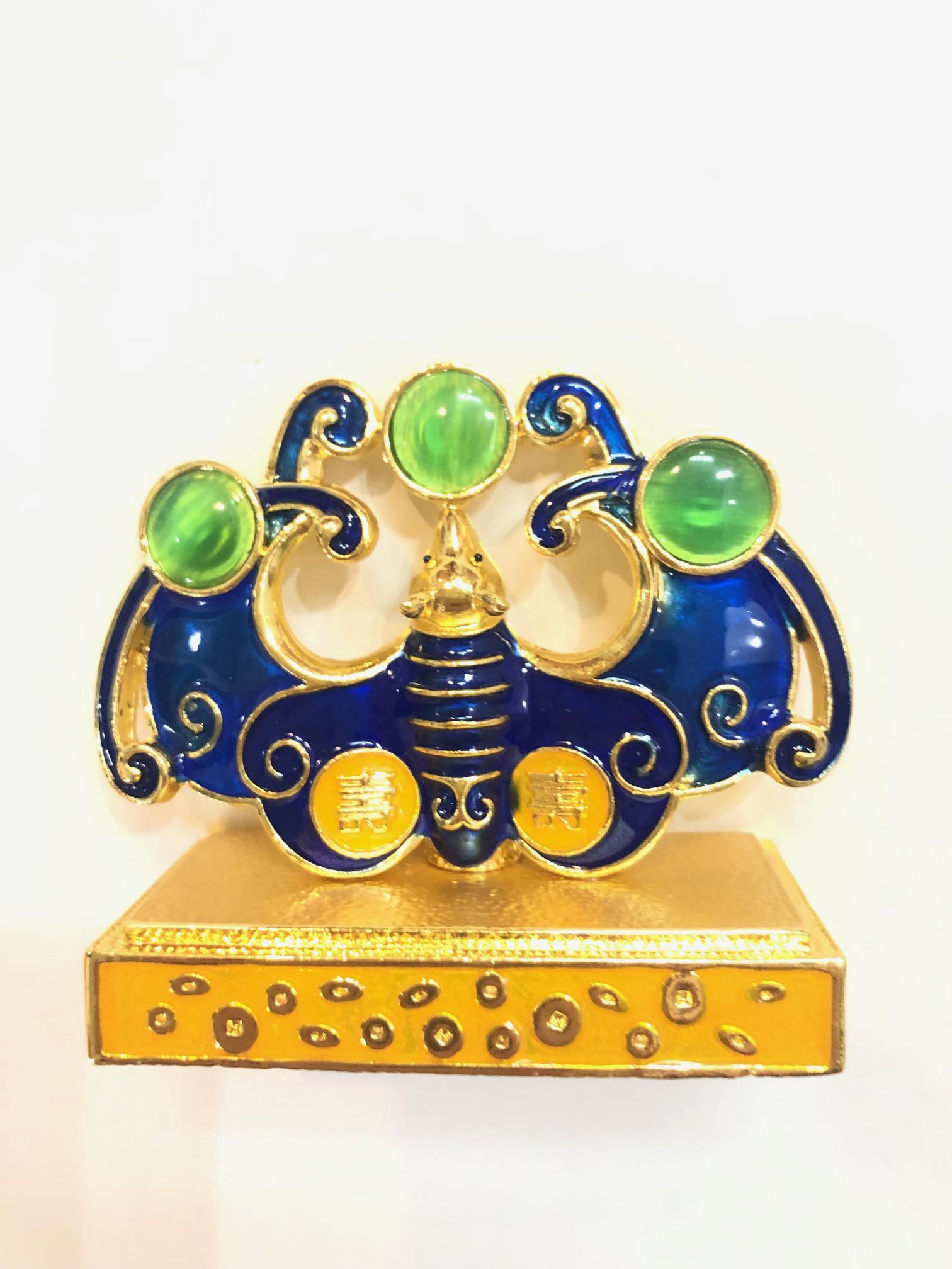 Feng Shui 3 Jewels Prosperity Bat - Etsy