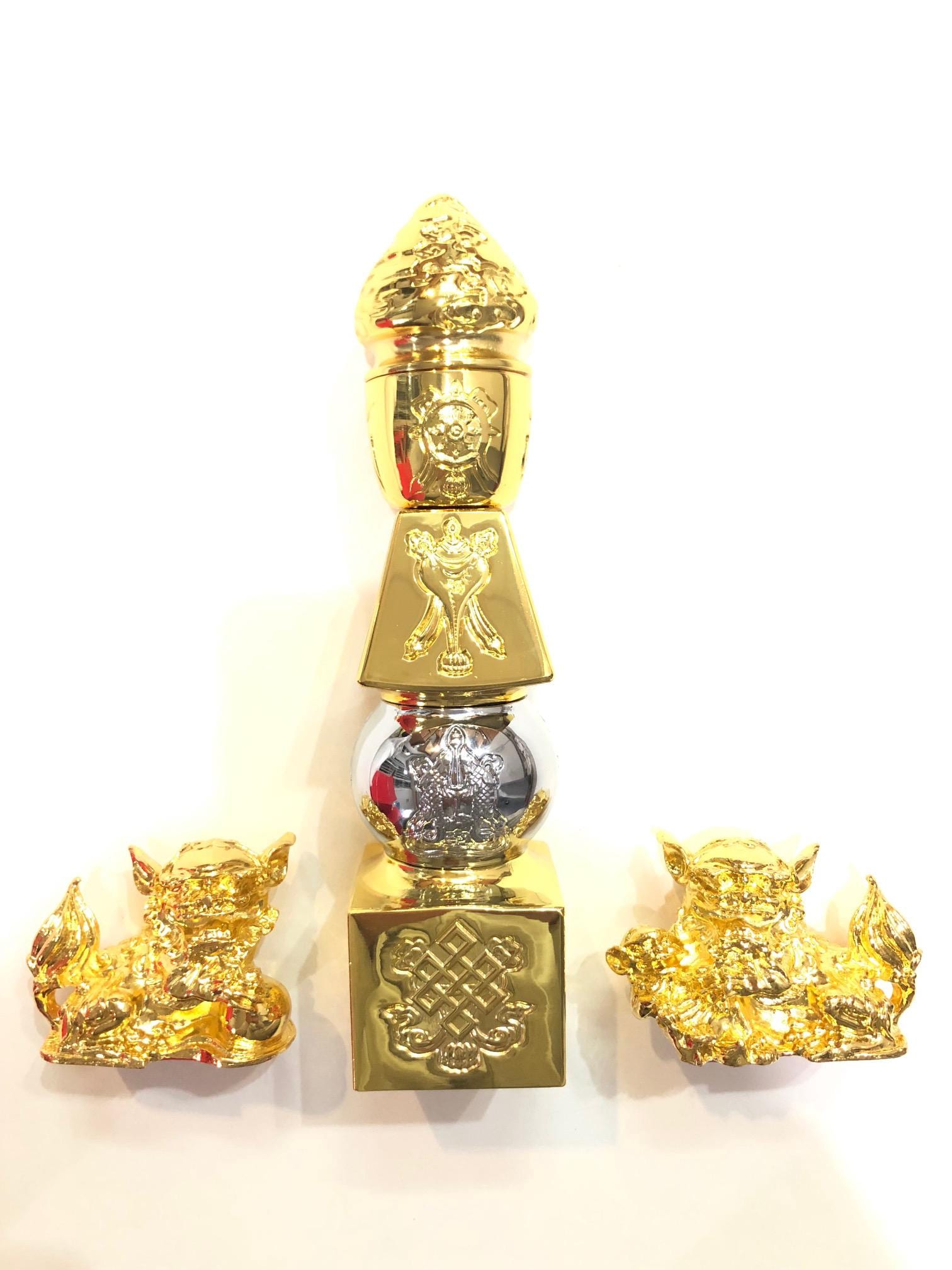 2025 Feng Shui 5 Element Pagoda With Fu Dogs - Etsy
