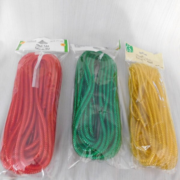 Deco Mesh Tubing - Etsy