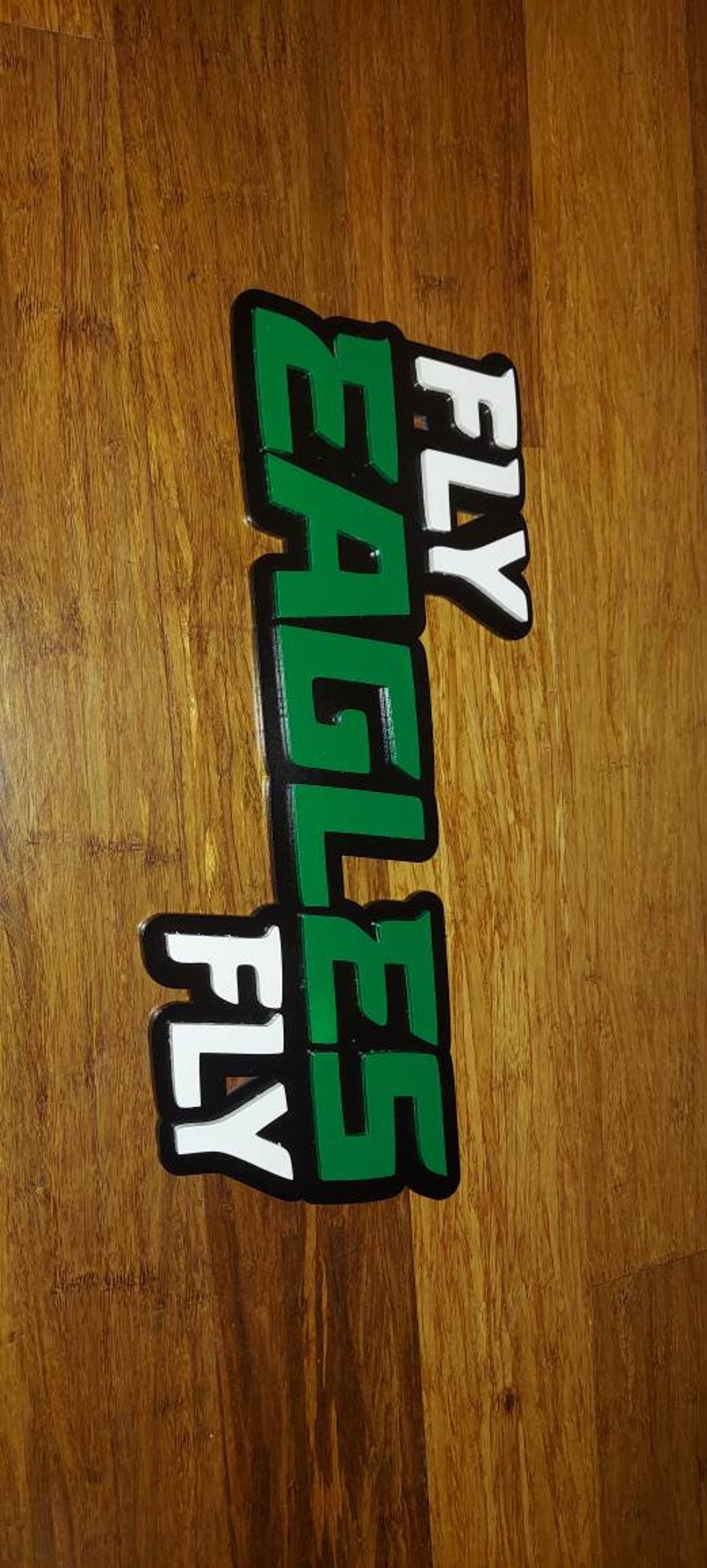 Philadelphia Eagles Wall 3D Wooden Sign. Fly Eagles Fly. Eagles ...