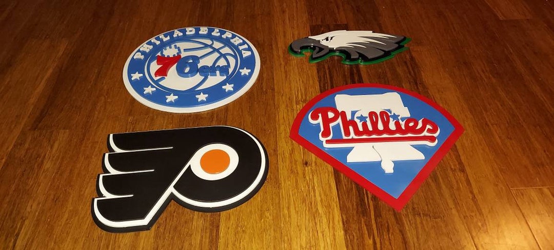 Philadelphia Sport Team Wall Set Decor. All Major Sport Team in a Set ...