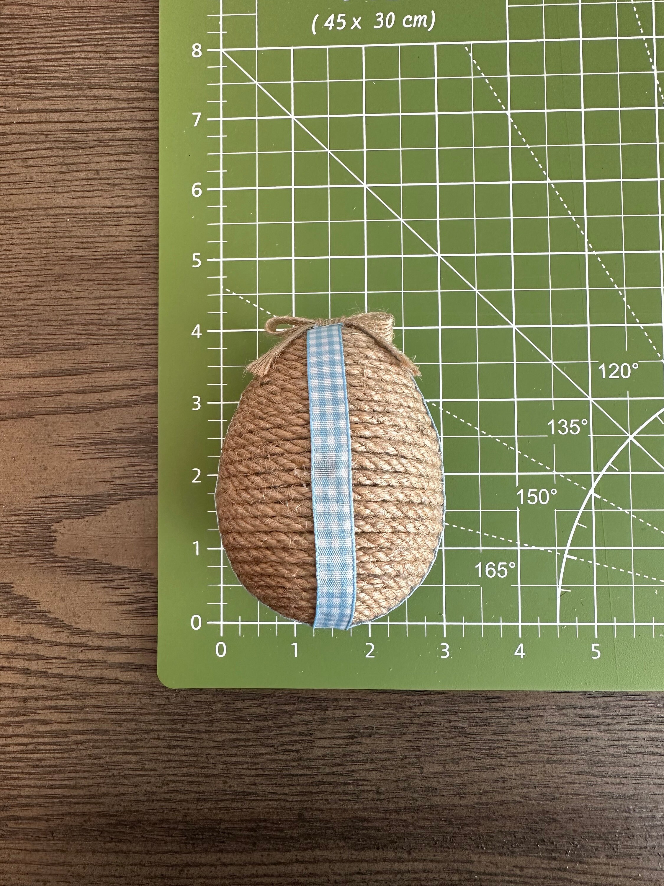 Jute Spring Easter Egg With Blue Decoration| Easter, Spring Bowl ...