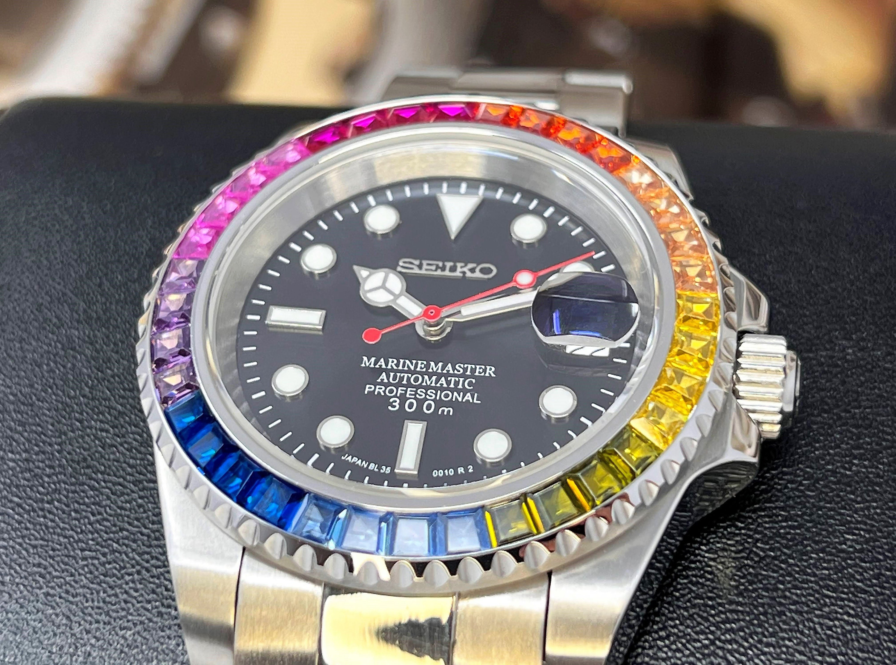 Seiko Rainbow 2022 Edelstahl mit Saphir kristall - Etsy.de