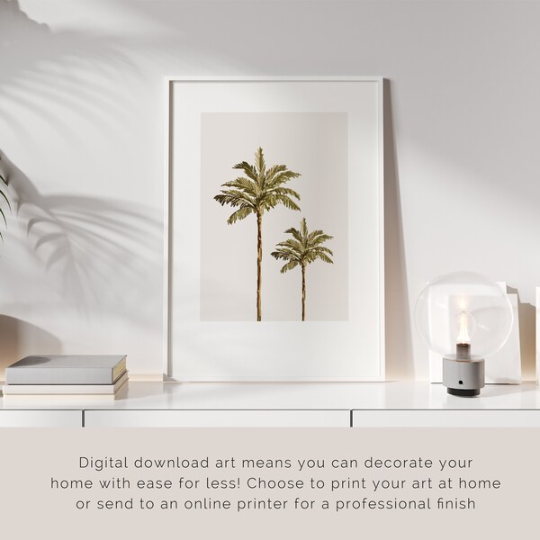 Boho Palm Tree - Etsy