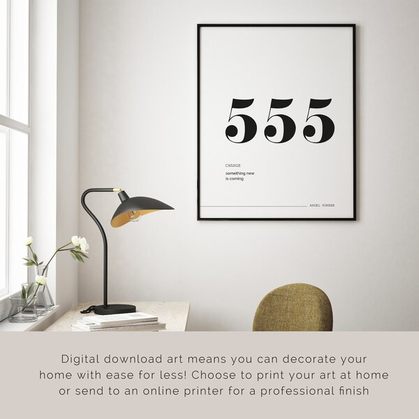 Number Poster - Etsy