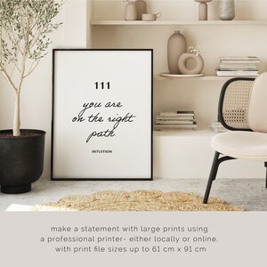 1111 Angel Number Print Instant Printable Wall Art 11:11 Digital ...
