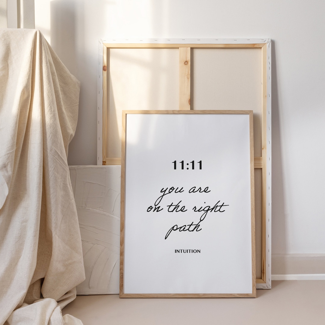 1111 Angel Number Print Instant Printable Wall Art 11:11 Digital ...