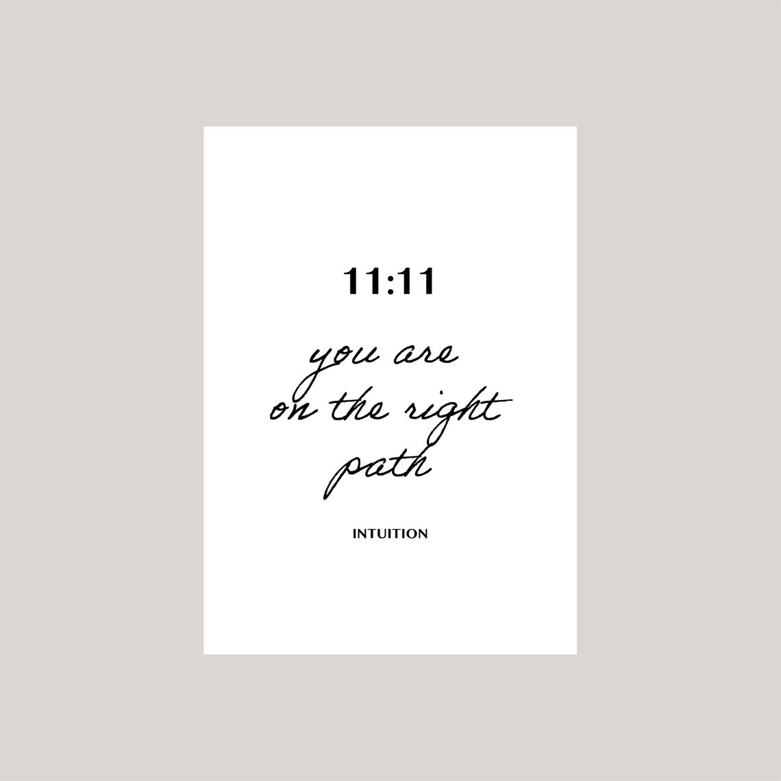 1111 Angel Number Print Instant Printable Wall Art 11:11 Digital ...