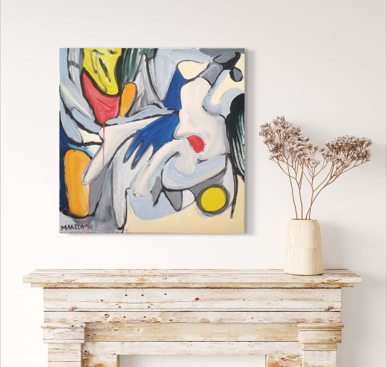 Original Artwork Abstract Painting abstraction by Matt Makela Acrylic ...