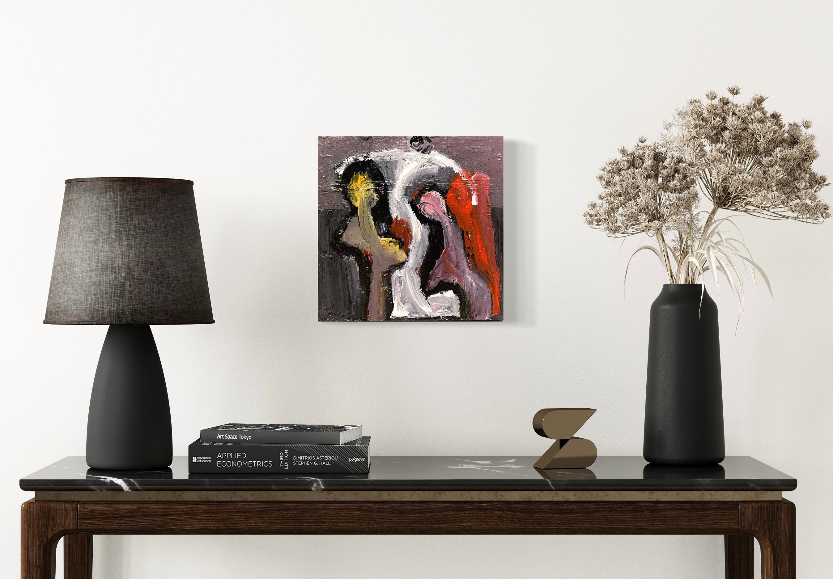 Original Artwork Acrylic Figure Painting the Connection by Matt Makela ...