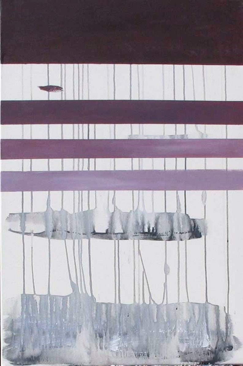 Original Artwork Abstract Painting "set" by Matt Makela Acrylic on ...