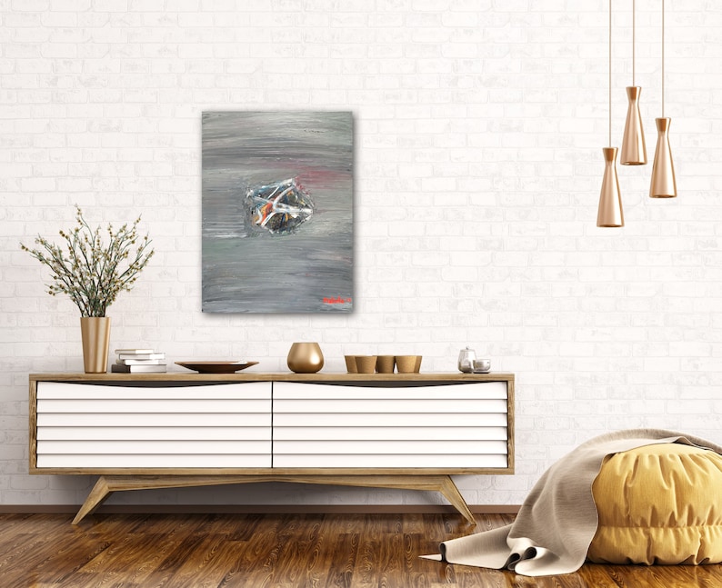 Original Artwork Abstract Painting "chromium" by Matt Makela Oil on ...