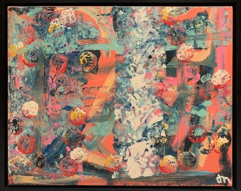 Original Artwork Abstract Painting "inspiration Flow" by Matt Makela ...